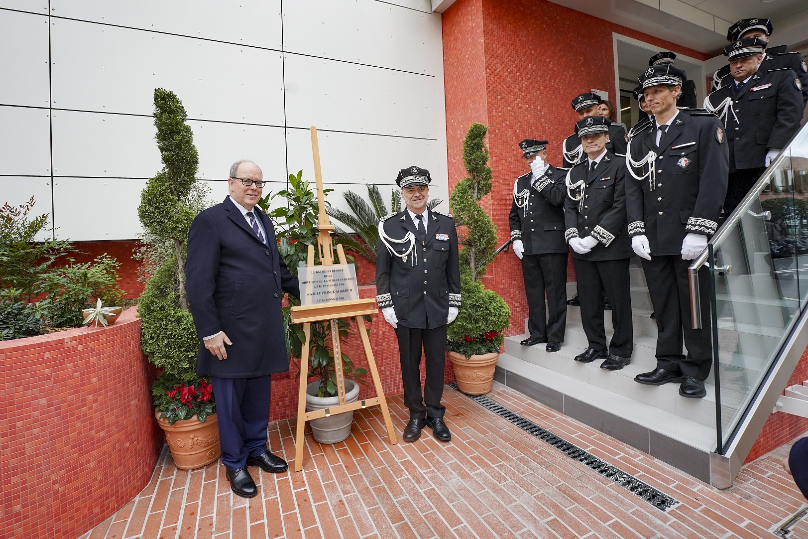 Monaco: Inauguration of the renovated building of the Directorate of ...
